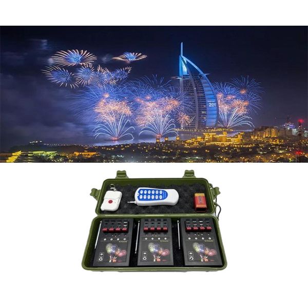 Quality Rechargeable Battery Wireless Remote Control Cold Fireworks Firing System OEM for sale
