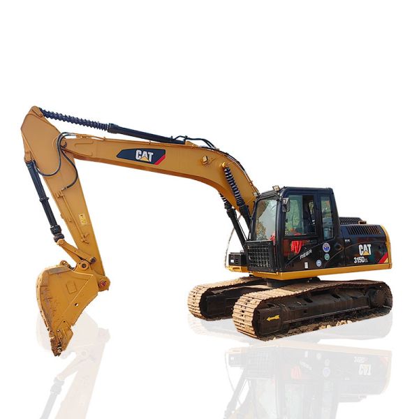 Quality Used Caterpillar 315D2 Excavator 91kw Rated Power 0.61m³ Bucket Capacity High Efficiency for sale