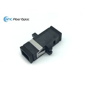 Quality MTRJ To MTRJ Optical Fiber Adapter Duplex Channel With SC Simplex Mounting Hole for sale