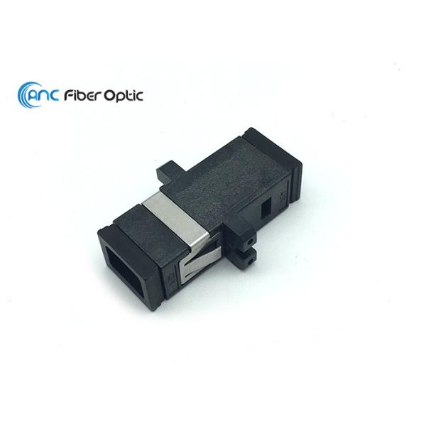 Quality MTRJ To MTRJ Optical Fiber Adapter Duplex Channel With SC Simplex Mounting Hole for sale