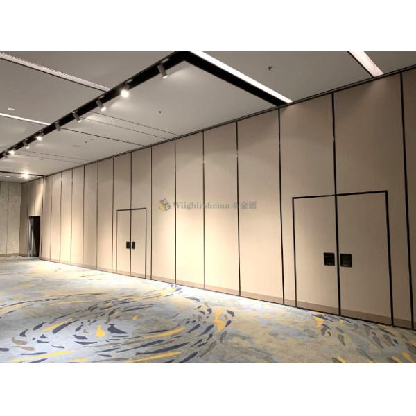 Quality High Strength Sliding Partition Wall With Easy Installation For Hotel for sale