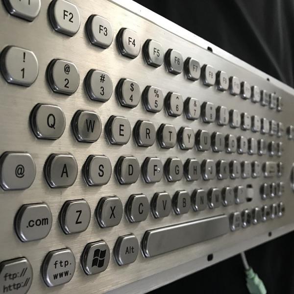 Quality Customizable Industrial Keyboard With Touchpad 109 Keys Type Anti Scratch for sale