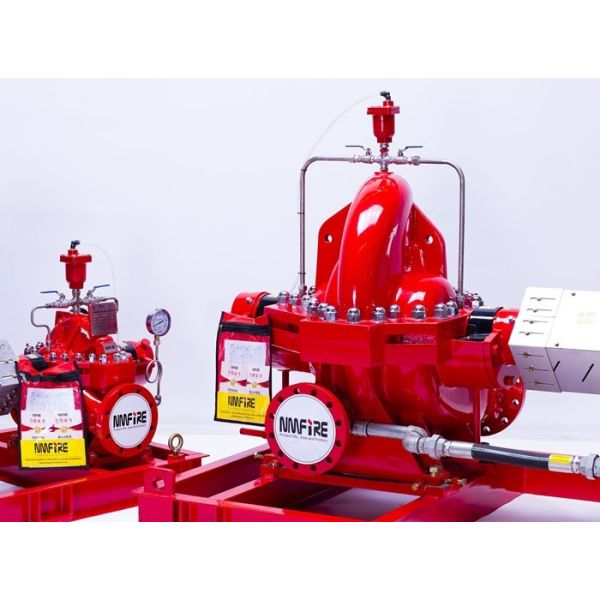 Quality 300~2500 GPM Horizontal Split Case Centrifugal Fire Pumps certified by UL/FM/NFPA20 for sale
