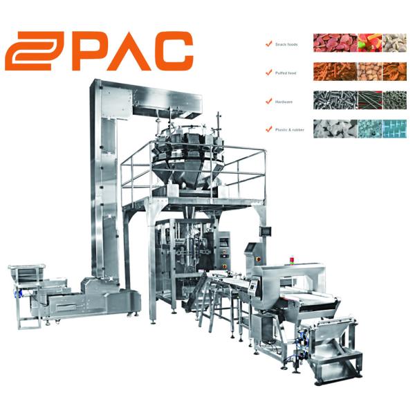 Quality Auto Multihead Weigher Packing Machine 10-70BPM Synchronous Servo for sale
