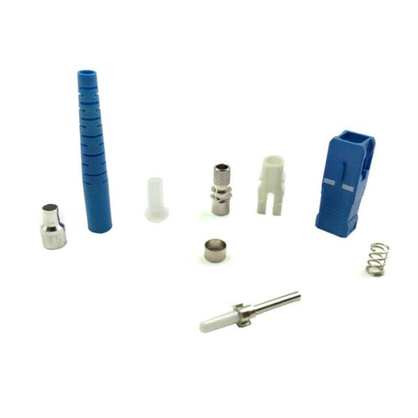 Quality SC Fiber Optic Connectors Single / Multi Mode For Patch Cord Various Color for sale