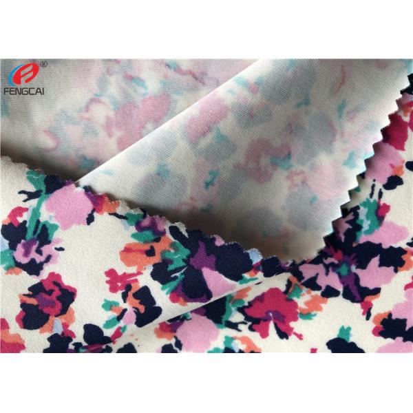 Quality Flower Printed Polyamide Waterproof Nylon Spandex Fabric For Swimwear for sale