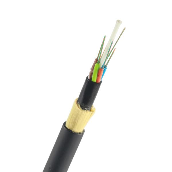 Quality PE Outdoor Fiber Optic Cable , ADSS Fiber Cable 50M Spam 100 Spam for sale