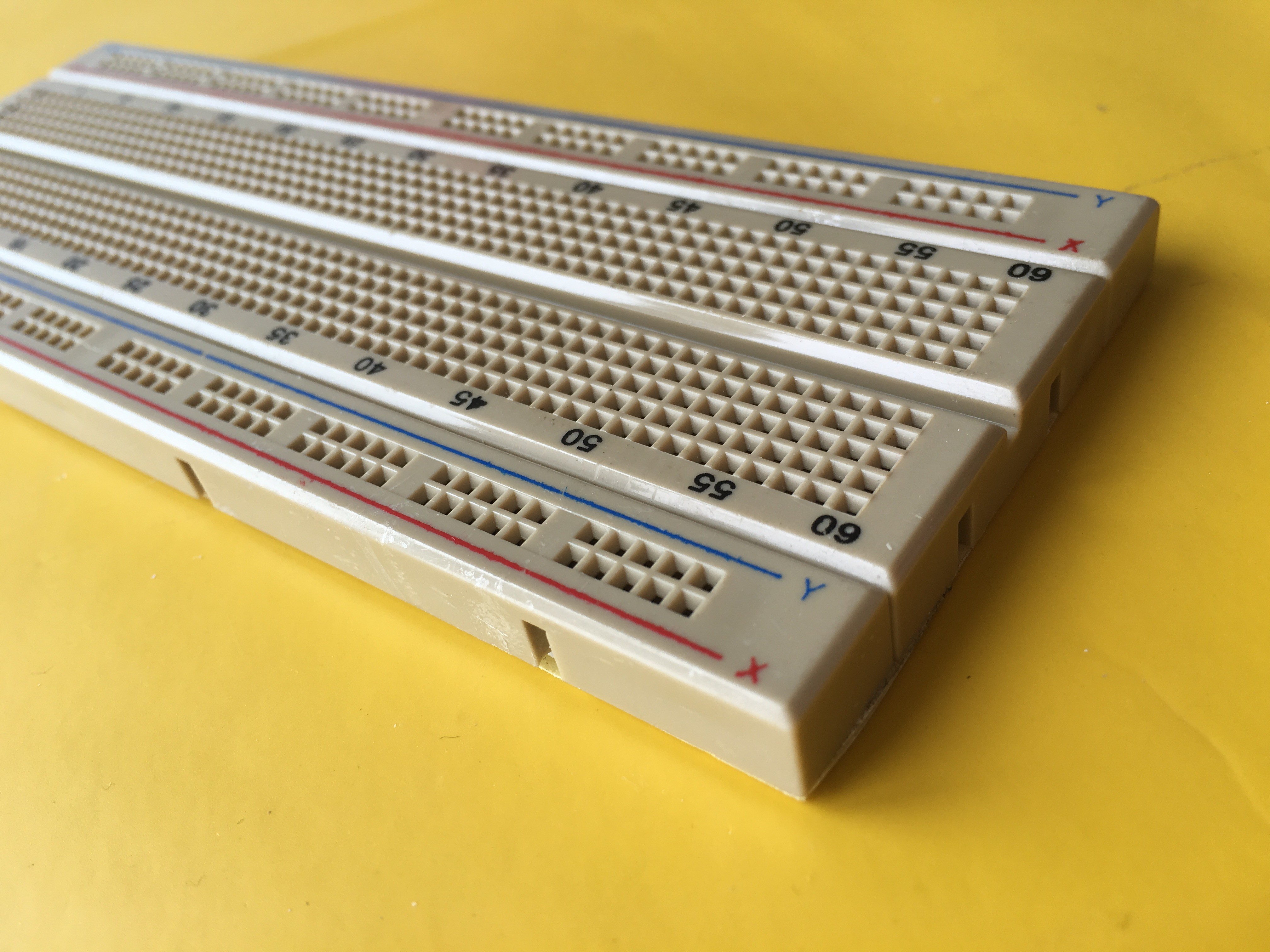 Light Brown Electronic Breadboard Circuits For Beginners 2.54mm Pitch ...