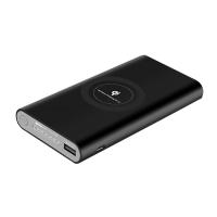 Quality 5W QI Standard Wireless 10000mAH Dual USB Power Bank for sale