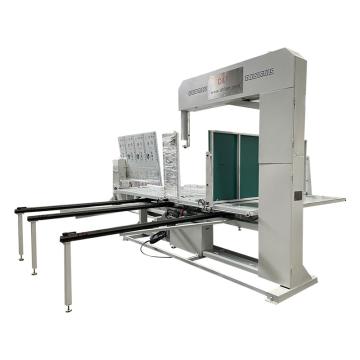 Quality Manual Vertical PU Foam Cutting Machine 1200mm Height 1.74kw for sale