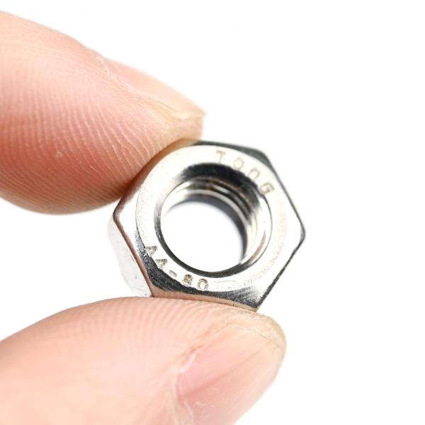 Quality Hexagon Bule Nylon Insert Self Locking Nut Payment Term T/T Stainless Steel 304 for sale