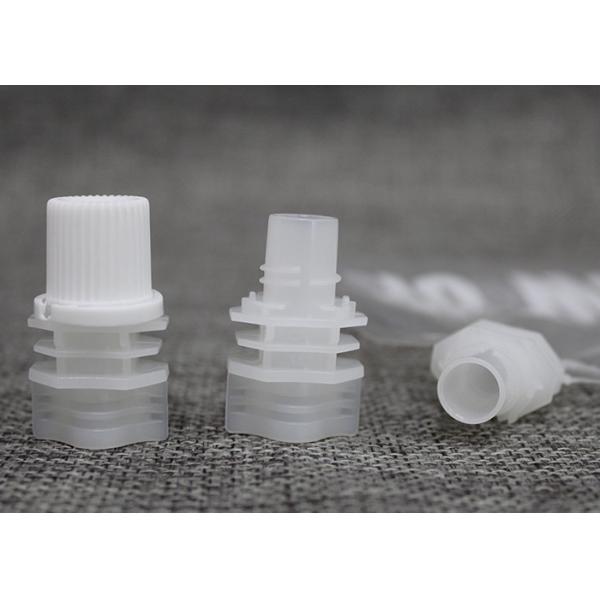 Quality 8.6mm Double Gaps Plastic Screw Caps Compatible For Pouch Filling Machine for sale