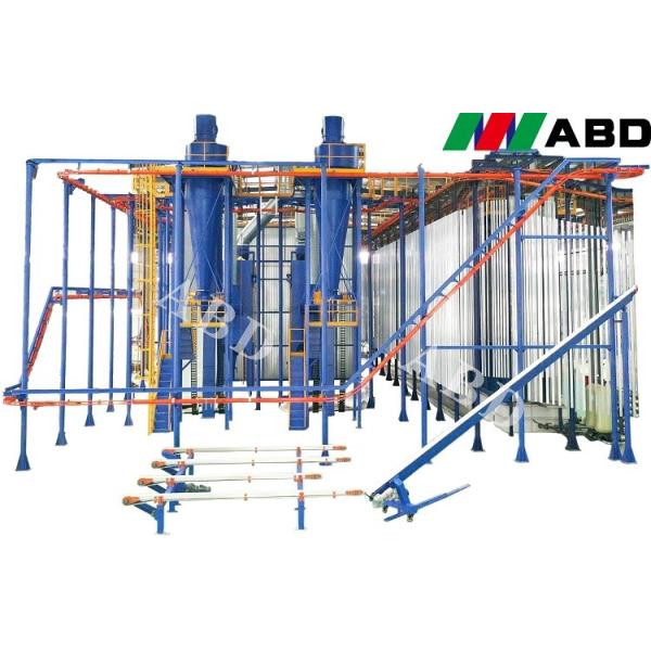 Quality Conveyorised Powder Coating Plant Surface Treatment Line for sale