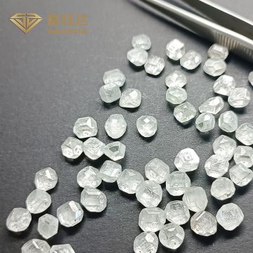 Quality VS SI 3.0ct 4.0ct 5.0ct HPHT Rough Diamonds Custom For 1 Carat Loose Diamond for sale