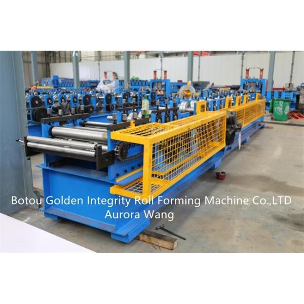 Quality Steel CZ Purlin Roll Forming Machine ISO9001 CE U Purlin Roll Forming Machine for sale