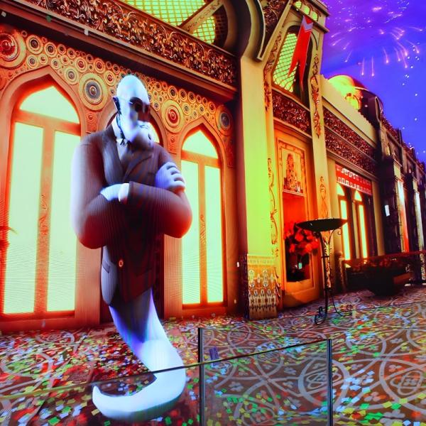 Quality LED Screen Hanging Glass 5D Simulator Cinema VR Immersive Theatre for sale