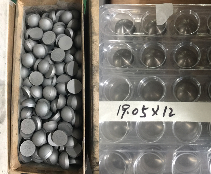 Spherical Tungsten Carbide Button Tips Drill Bit Cutting Teeth