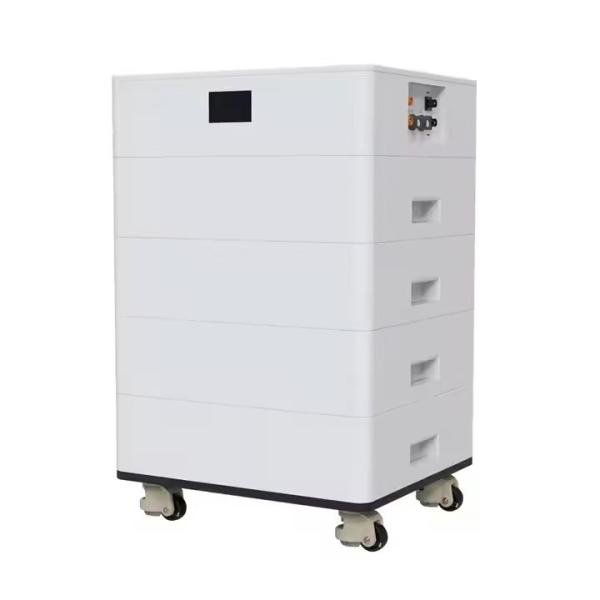 Quality 48V 100Ah High Voltage Stackable LiFePO4 Battery System 10KWH-40KWH Solar Home Energy Storage Lithium Ion Batteries for sale
