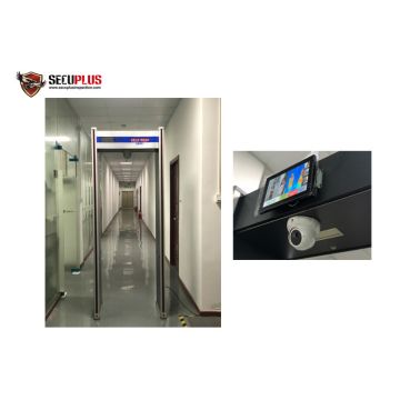 Quality walk through metal detector with fever screening thermal imaging binocular for sale