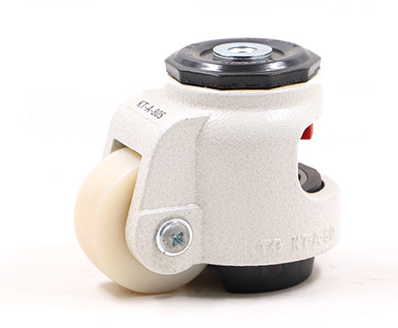 Quality Industrial polyurethane Leveling Stem Caster Heavy Duty Castors 500kg for sale