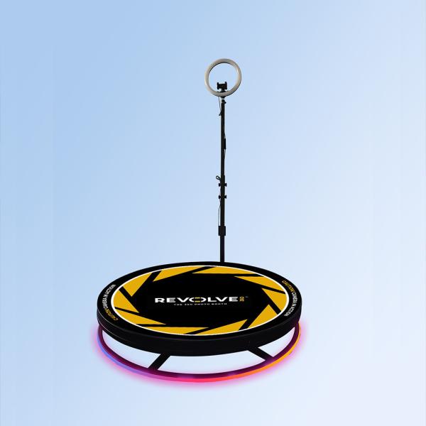 Quality Party 360 Selfie Photo Booth adjustable Interactive With ring light for sale