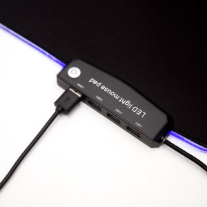 Quality High Sensitive Custom Rgb Mouse Mat pad With 4 USB Interface for sale