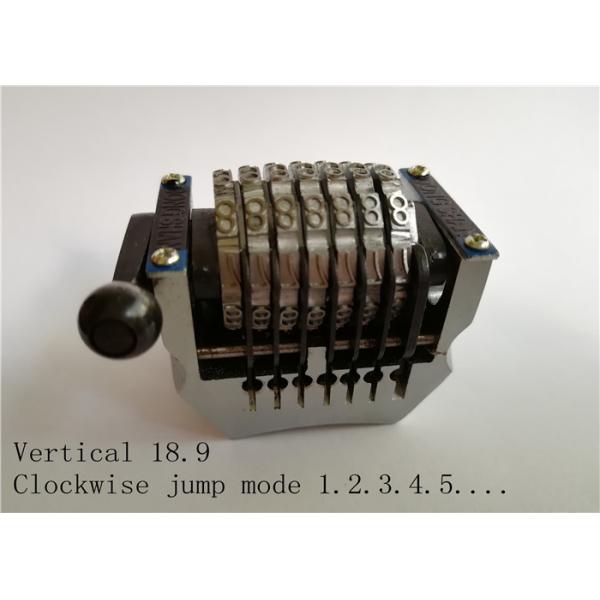 Quality Sandard Convex Type Vertical Numbering Machine 18.9 For Printer Press for sale
