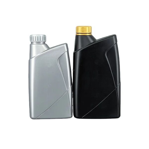 Quality Customizable Plastic Engine Oil Bottle with Personalized Printing for sale