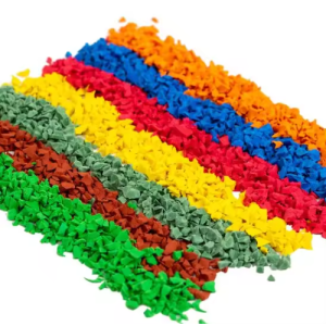 Quality Durable Multi-Colour Selection EPDM Rubber Granules with Long-Lasting Elastic for sale