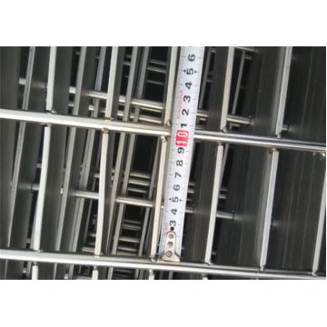 Lightweight Carbon Steel Walkway Grating Black / White Great Load Bearing