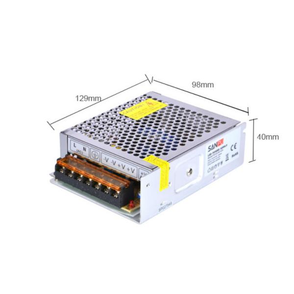 Quality ROHS DC 24v Switch Mode Power Supply , Neon Light 24v Smps Power Supply for sale