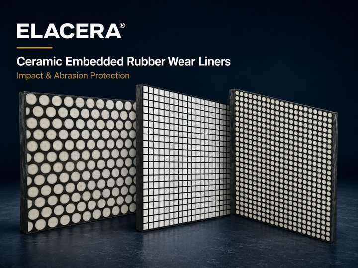 Quality Ceramic Embedded Rubber Wear LIners for sale