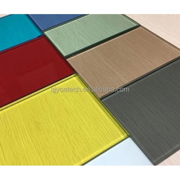 Quality Yellow PVB Laminated Glass for Solid Structure Building Construction Kitchen for sale