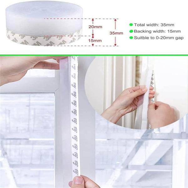 Quality OEM ODM Silicone Door And Window Seal Tape Insectproof for sale