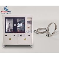 Quality Adjustable Worm Gear Geramn Type Hose Clamp Machine With Asymmetrical Lock for sale