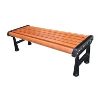 Quality SGS Certificate Modern 1400mm Cast Iron And Wood Garden Bench for sale