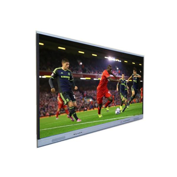 Quality CE 4mm Glass LCD Infrared Smart Board Support Windows Linux Aluminum Alloy Frame for sale