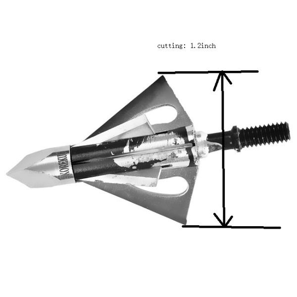 Quality Spintite Crimson 100 Grain Expandable Broadheads And Field Points 3blade for sale