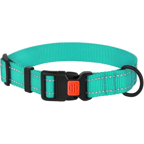 Quality Reflective Soft Nylon Dog Collars And Puppy Collars for sale