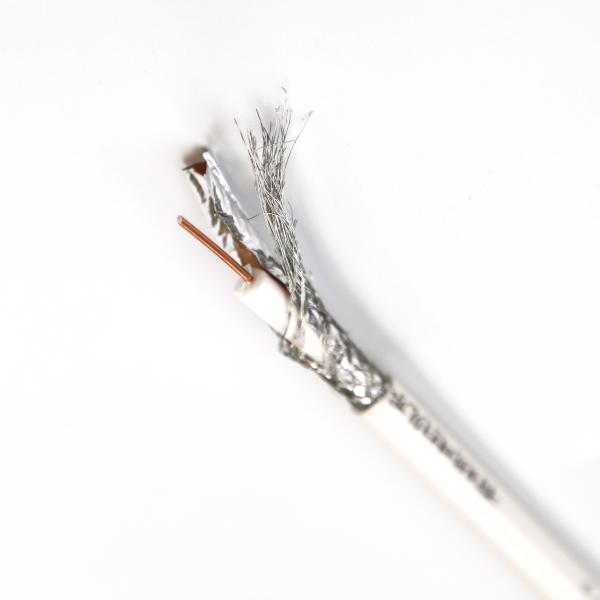 Quality AL Foil Shielded 30V RG6 RG11 PE Insulated Coaxial Cable for sale