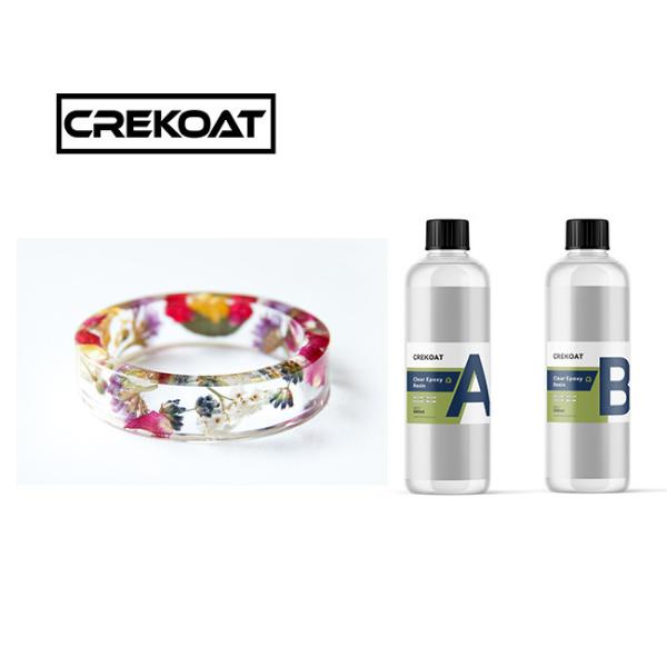 Quality Roller Transparent Clear Epoxy Resin Yellowing Scratch Resistant for sale