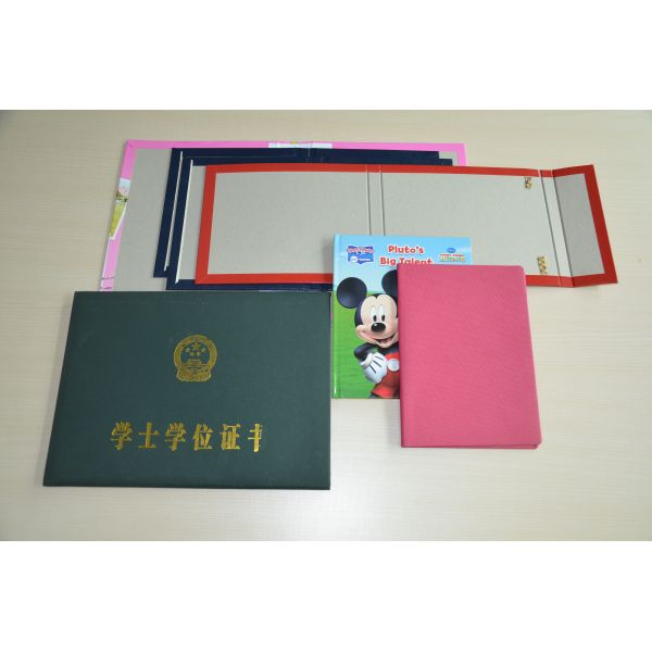 Quality Double Stations Grey Cardboard Wrapping Machine for Hard Book Case Making for sale