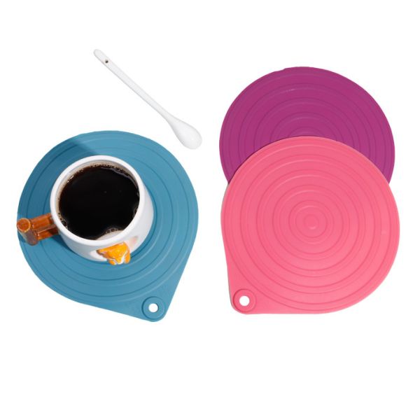 Quality Non-Slip Dining Table Mat Kitchen Pads Silicone Heat Insulation Pad for sale