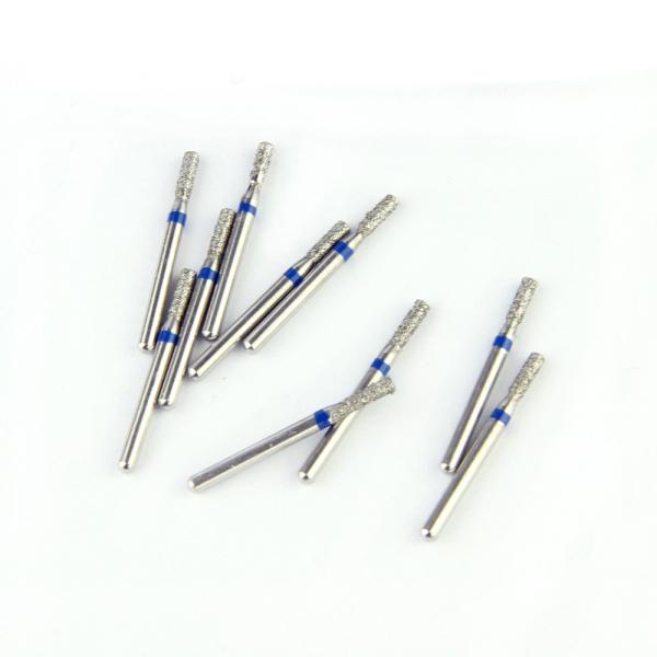 Quality Flat End Cylinder Diamond Bur High Speed Dental Bit Needle for sale