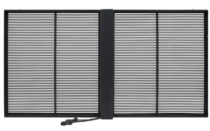 Outdoor Waterproof Fixed Transparent LED Display Screen 1x1m LED Panel 6