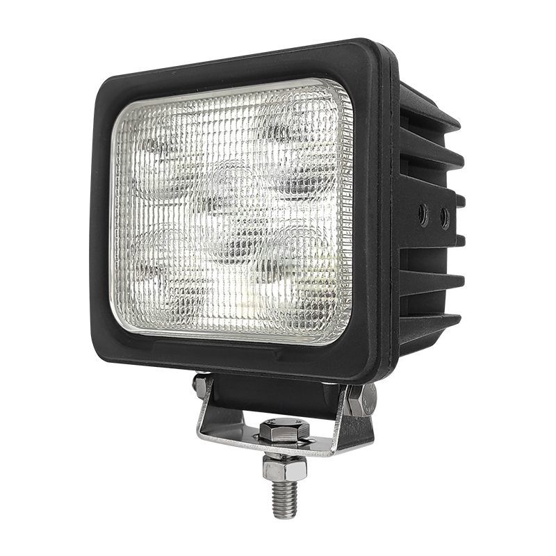 Flood/Spot Beam Square Headlight Heavy Duty Tractor Machinery LED Working Light