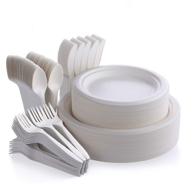 Quality Audit ISO 9001 Certified Disposable Plates and Cutlery for Sustainable Celebrations for sale