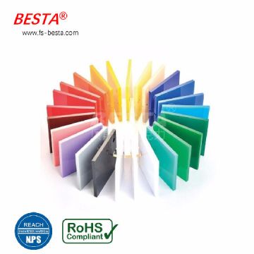 Quality REACH Light Guide Acrylic Sheet 3.0mm Opal Color Acrylic Light Guide Panel for sale