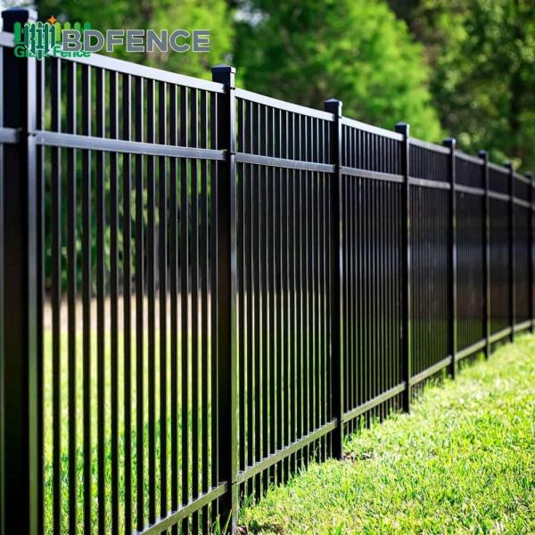 Quality Square post Powder Coated 1.8m Welded Mesh Fencing for sale