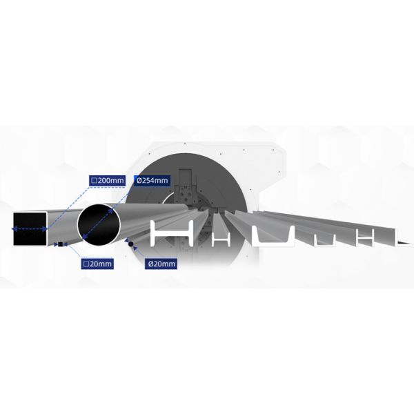 Quality Auto Feed Cnc Tube Laser Cutting Machine Oem 120r/min Chuck Rated Speed metal tube cutting machine laser cutting metal machine for sale